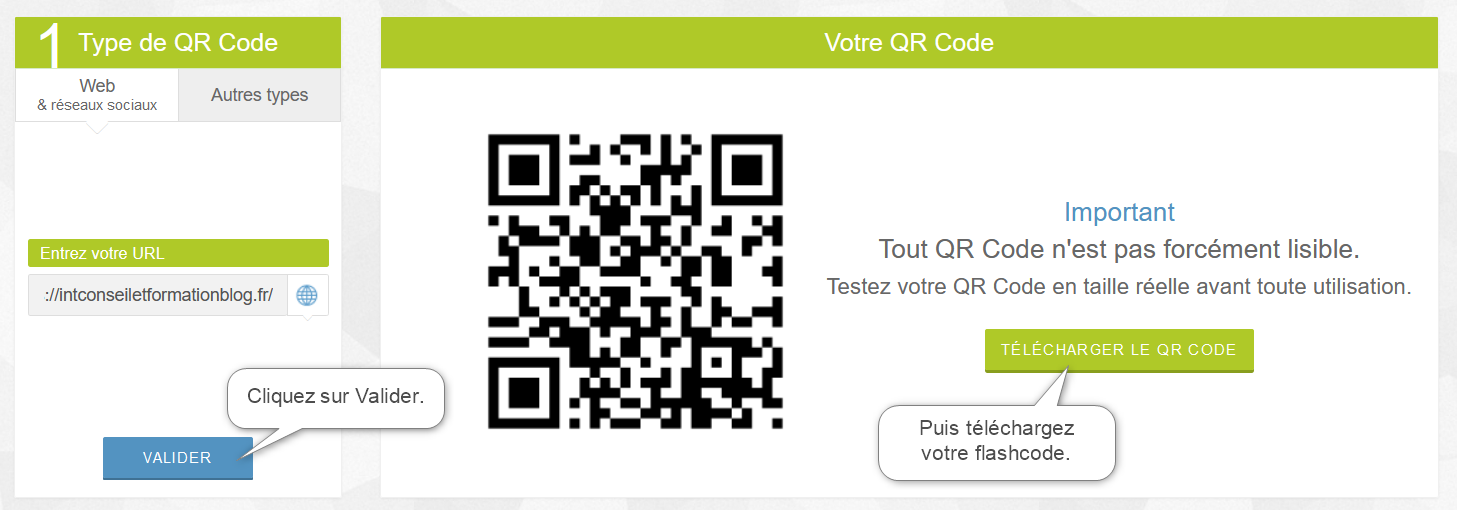 Créer un flashcode - i-NT Conseil et Formation - Le Blog